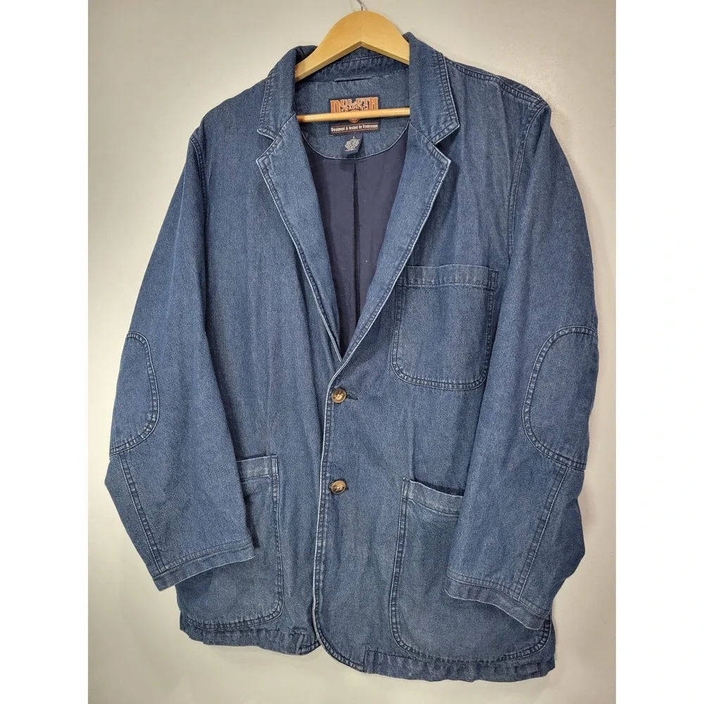 Duluth Trading Co | Suits & Blazers | Duluth Trading Co Mens Blue Denim ...